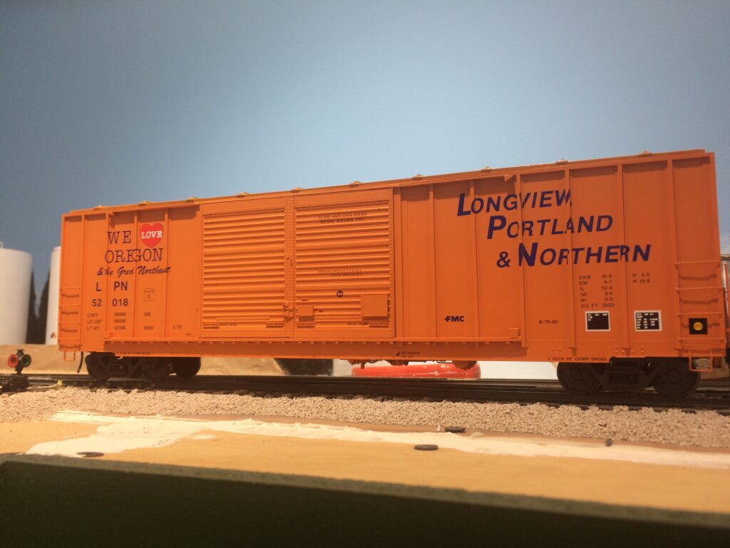Longview Portland & Northern Box Car Decals – Twin Star Cars